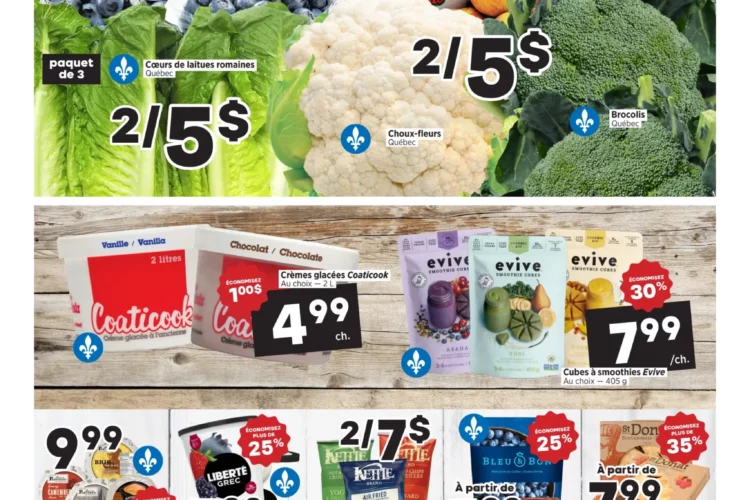 Circulaire Marché Végétarien cette ☀️ semaine et ️ la prochaine ⬇️