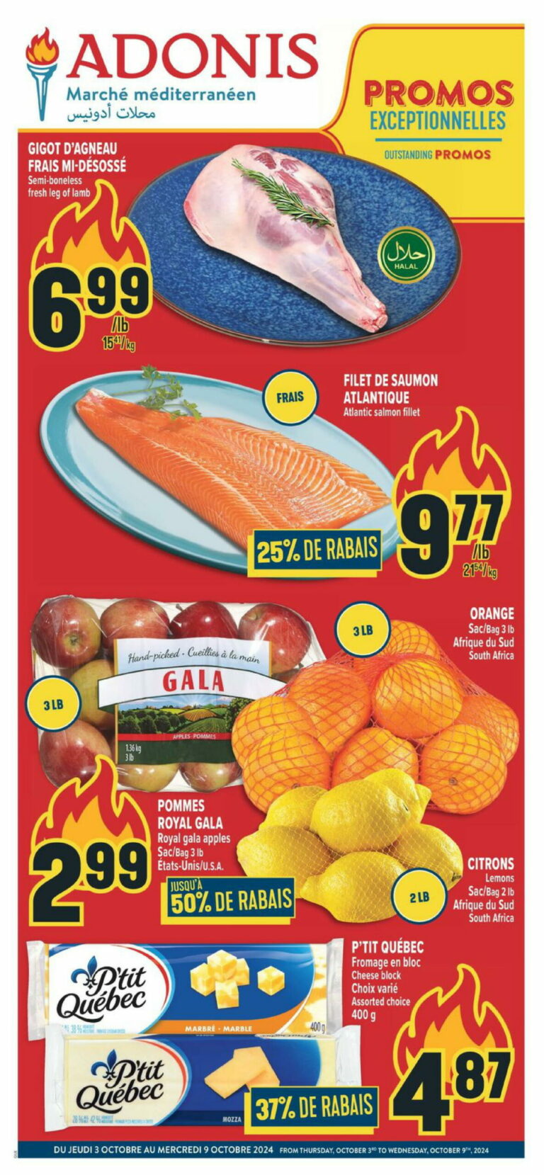 Circulaire Marché Adonis cette ☀️ semaine et ️ la prochaine ⬇️