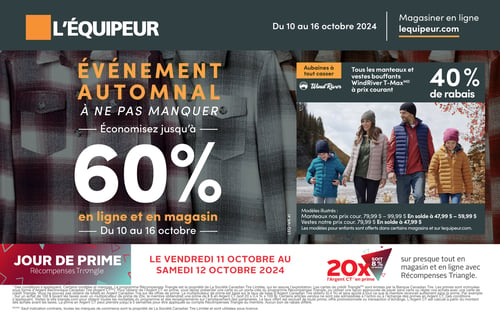 Circulaire L’Équipeur cette ☀️ semaine et ️ la prochaine ⬇️