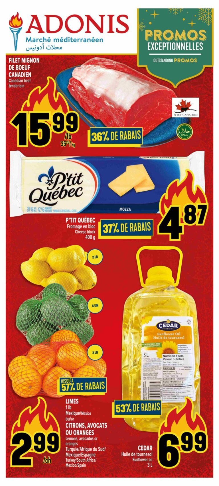 Circulaire Marché Adonis cette ☀️ semaine et ️ la prochaine ⬇️